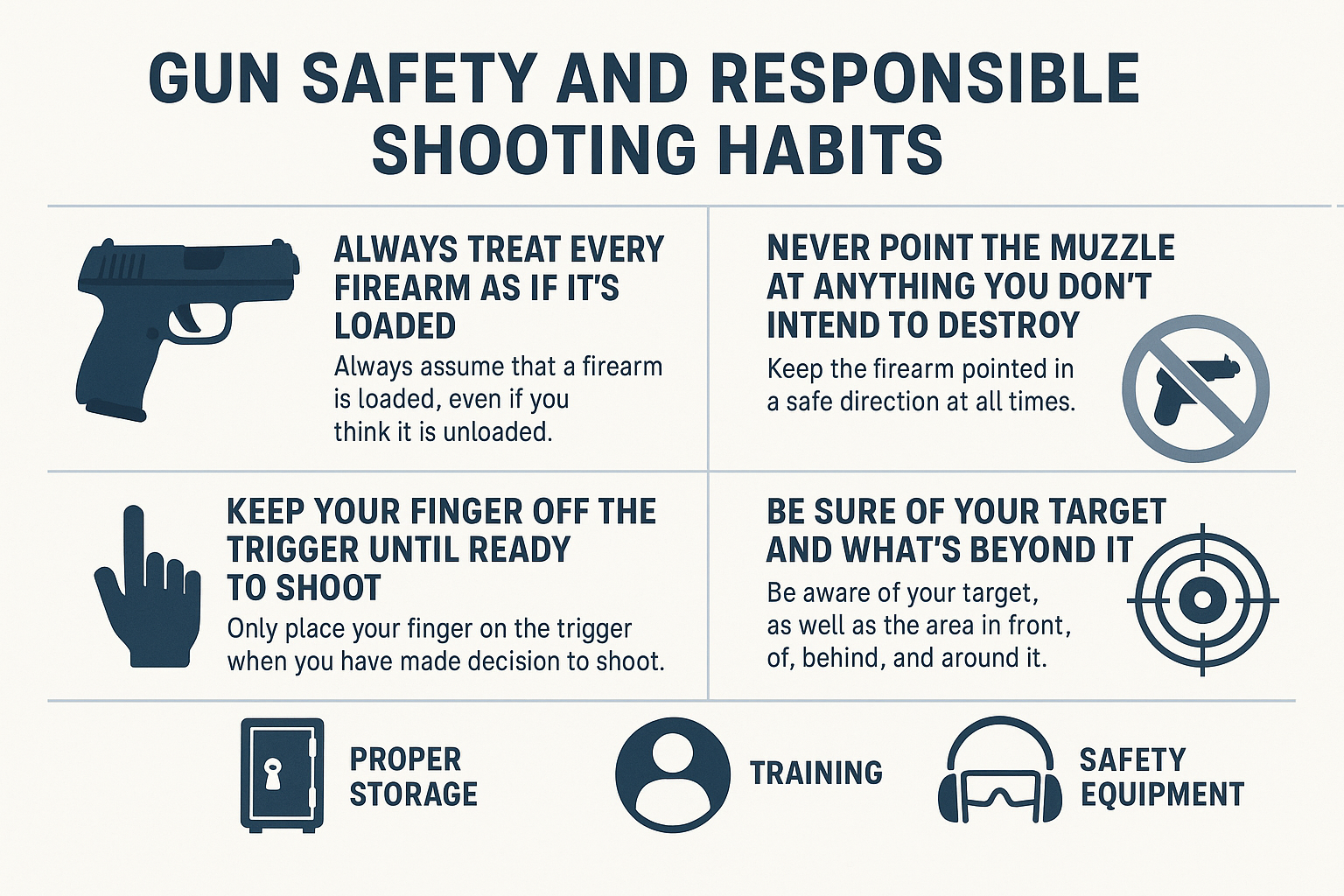Back to Basics: Gun Safety & Responsible Shooting Hab...